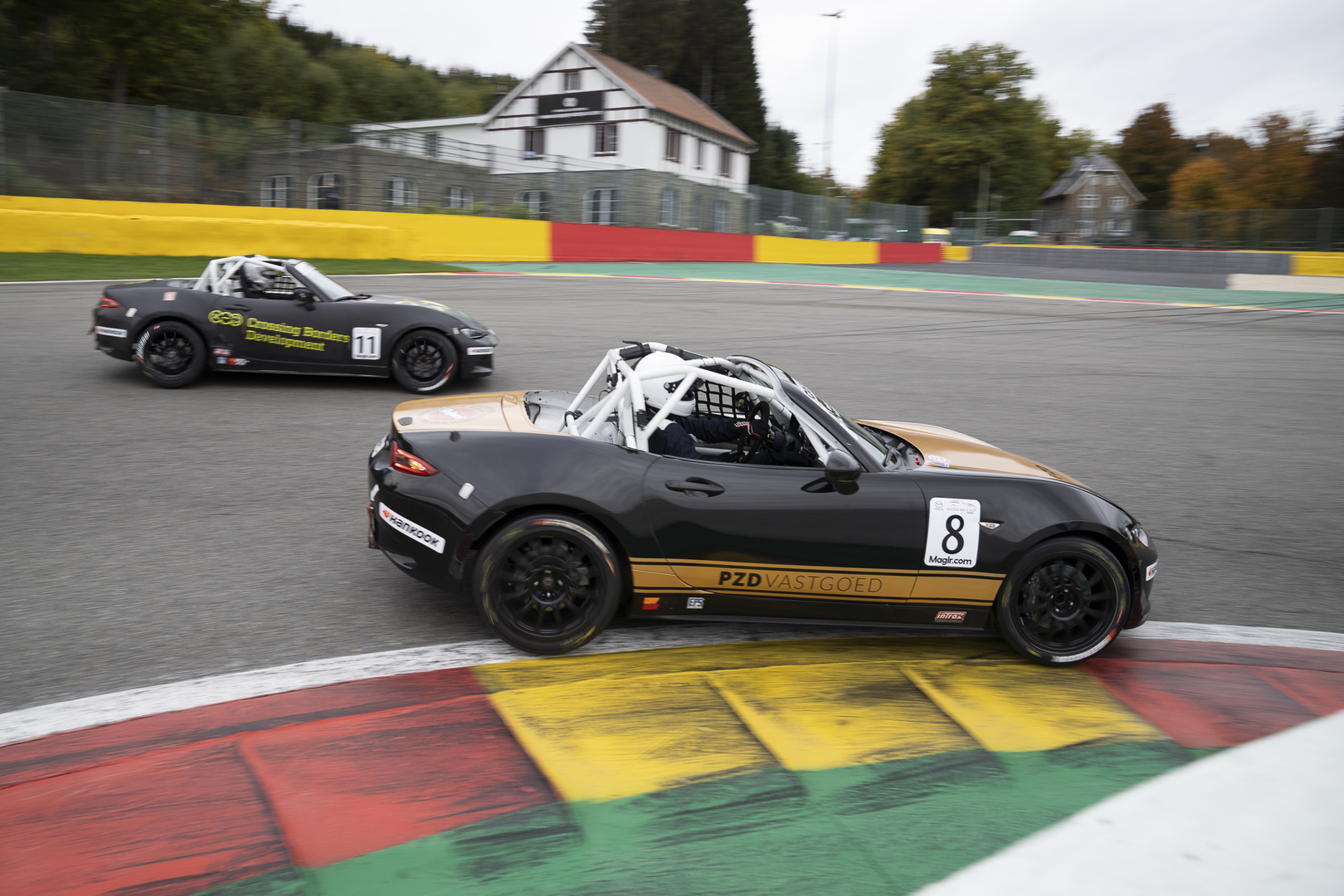 Niels Langeveld verslaat Marcel Dekker in thriller op Spa - Mazda MX-5 Cup