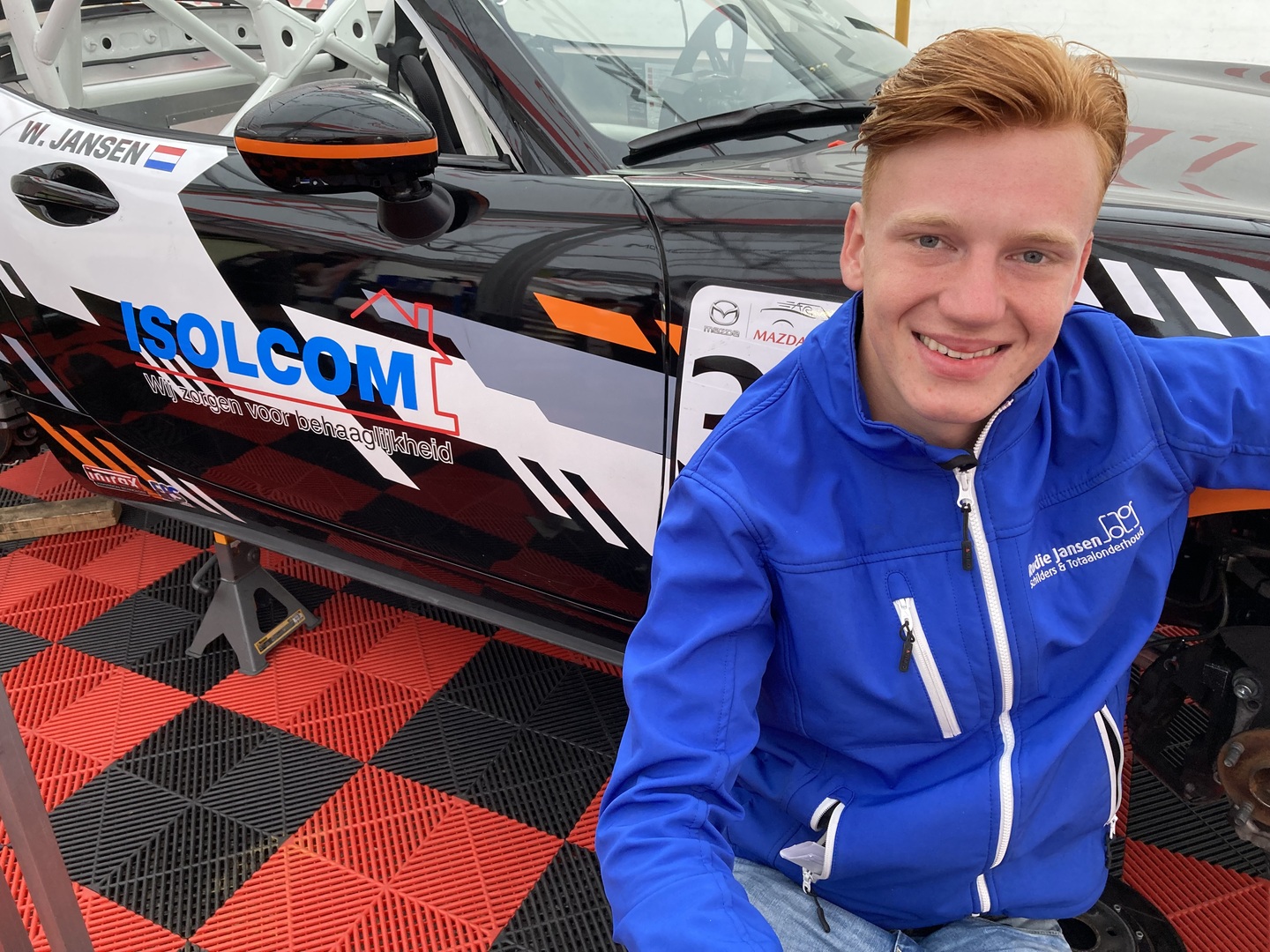 Wouter Jansen is op weg naar de top - Mazda MX-5 Cup